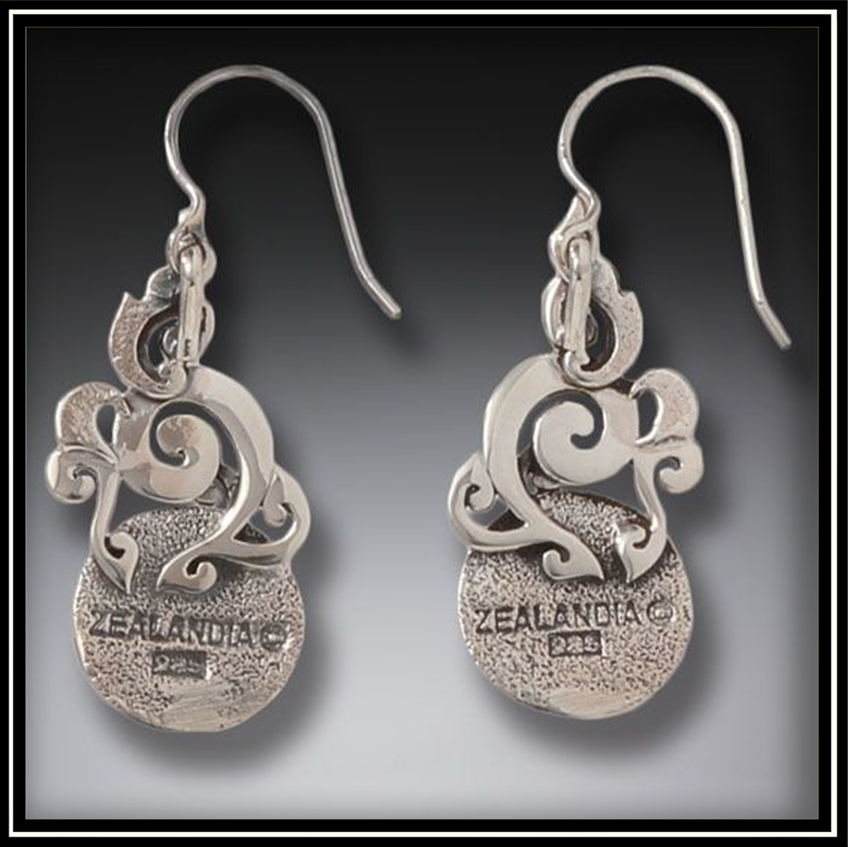 Mammoth Tusk Ivory Lotus Mandala Earrings – Alaska Best Shopping