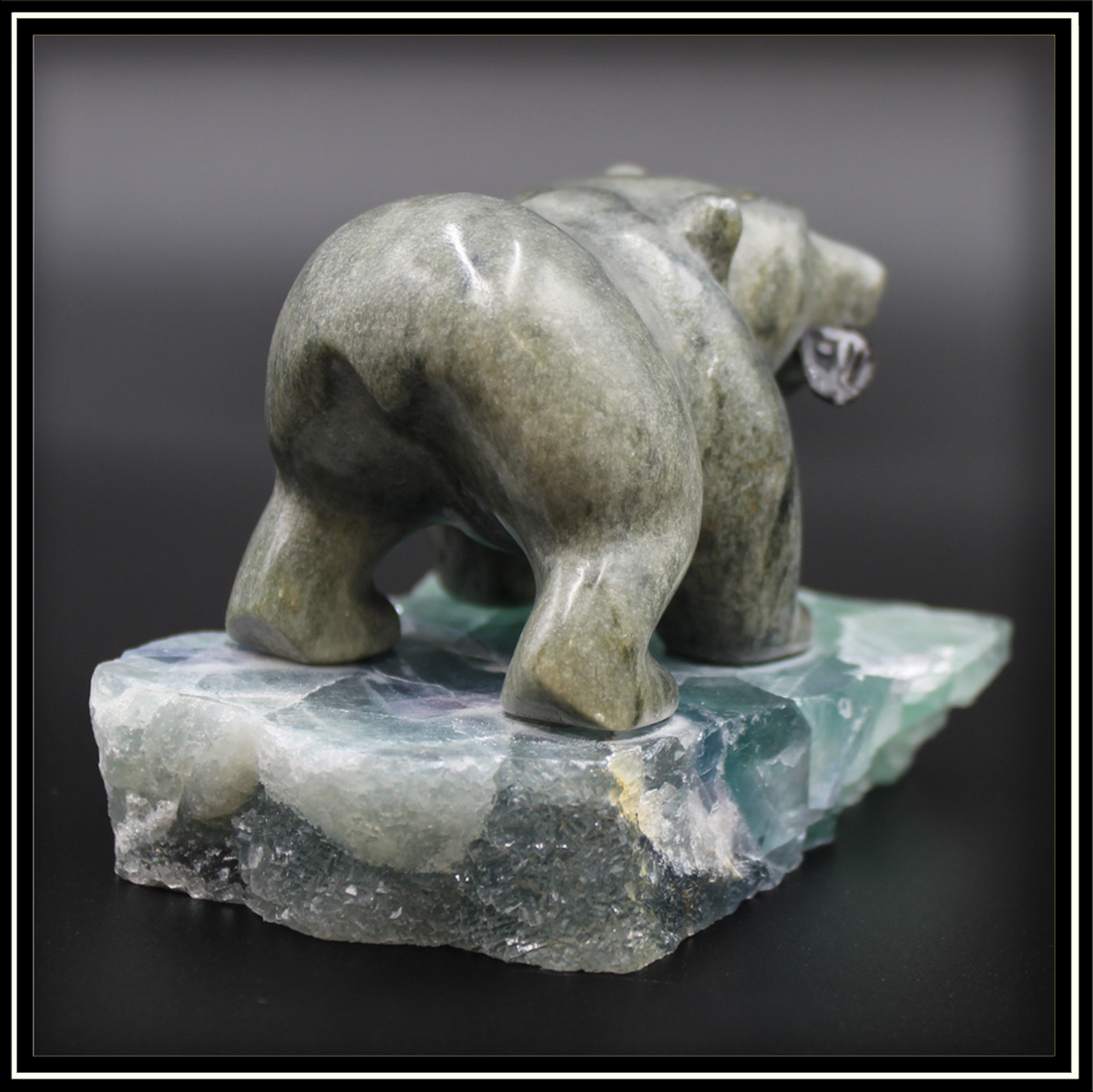 Soapstone Bear Carving – Alaska Best Shopping