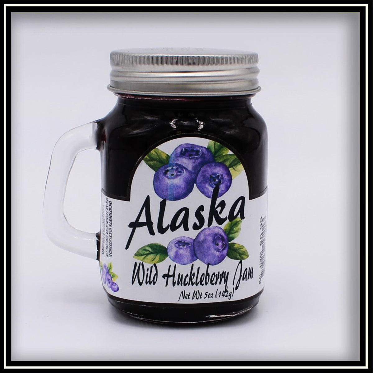 Wild Huckleberry Jam - 5 oz – Alaska Best Shopping